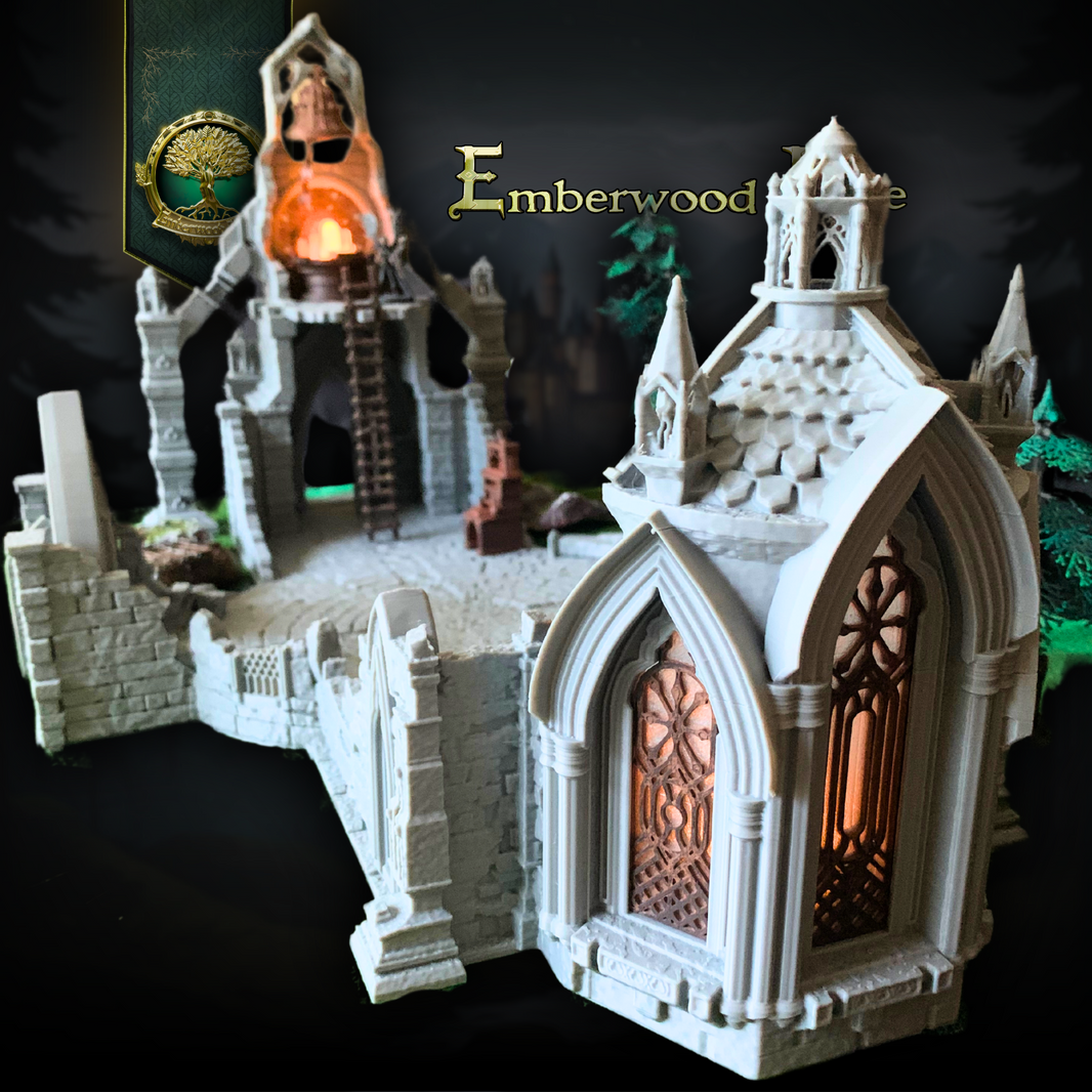 Emberwood Forge - Premium Gaming Terrain
