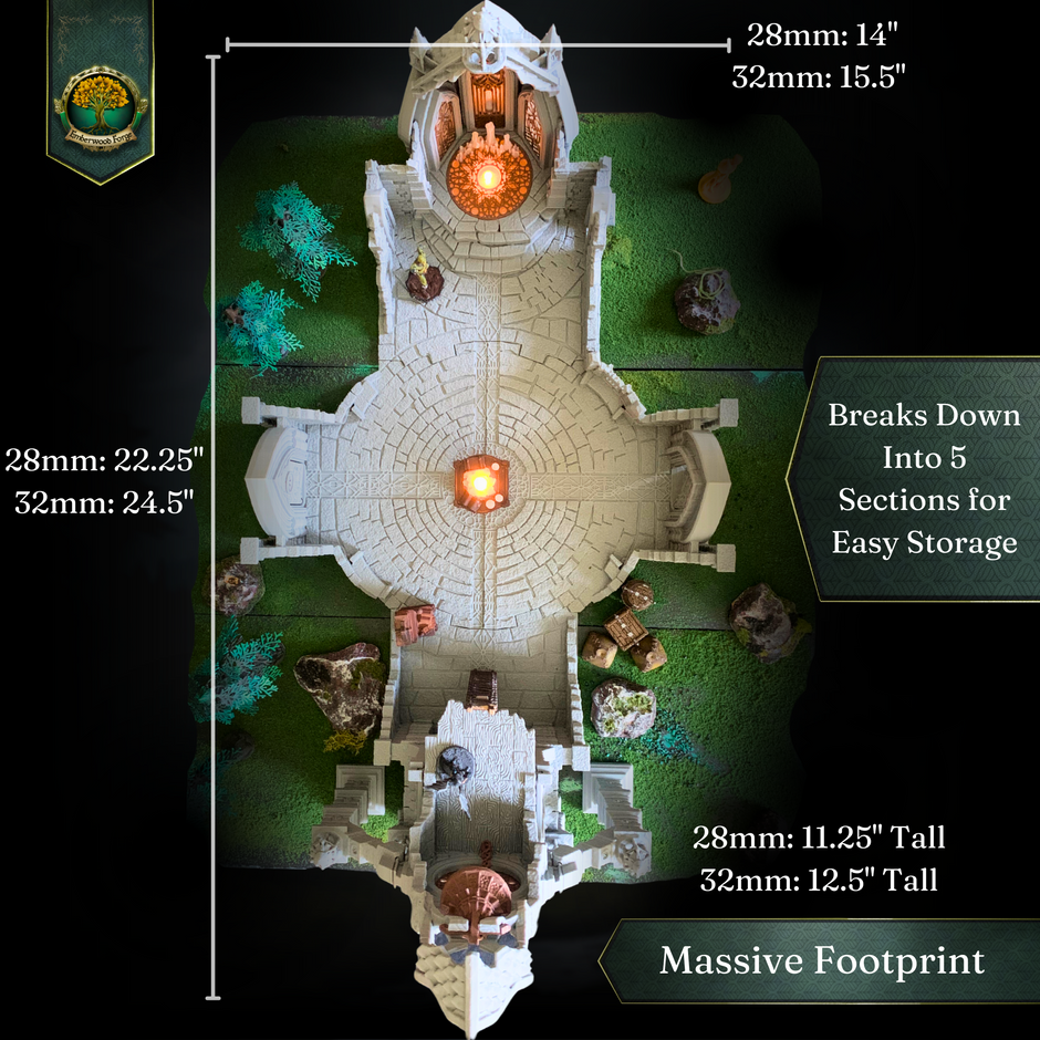 Emberwood Forge - Premium Gaming Terrain