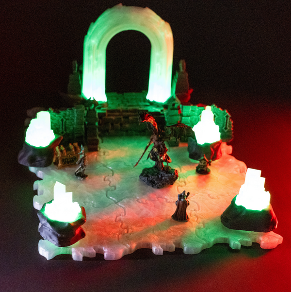 Crystal Arch - TTRPG Terrain – Emberwood Forge