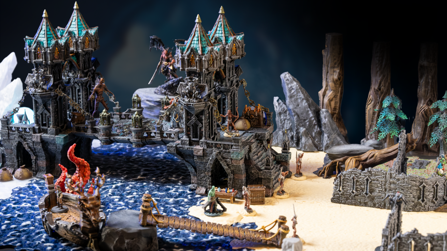 Emberwood Forge - Premium Gaming Terrain