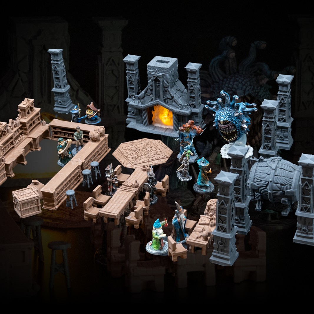 Emberwood Forge - Premium Gaming Terrain